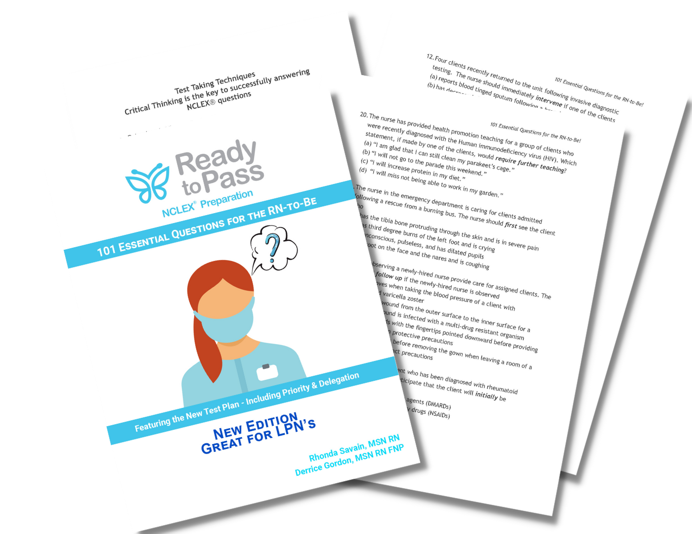 101 Essential Questions For The RN to Be Ready To Pass 101 Essential Questions For The RN to Be Ready To Pass